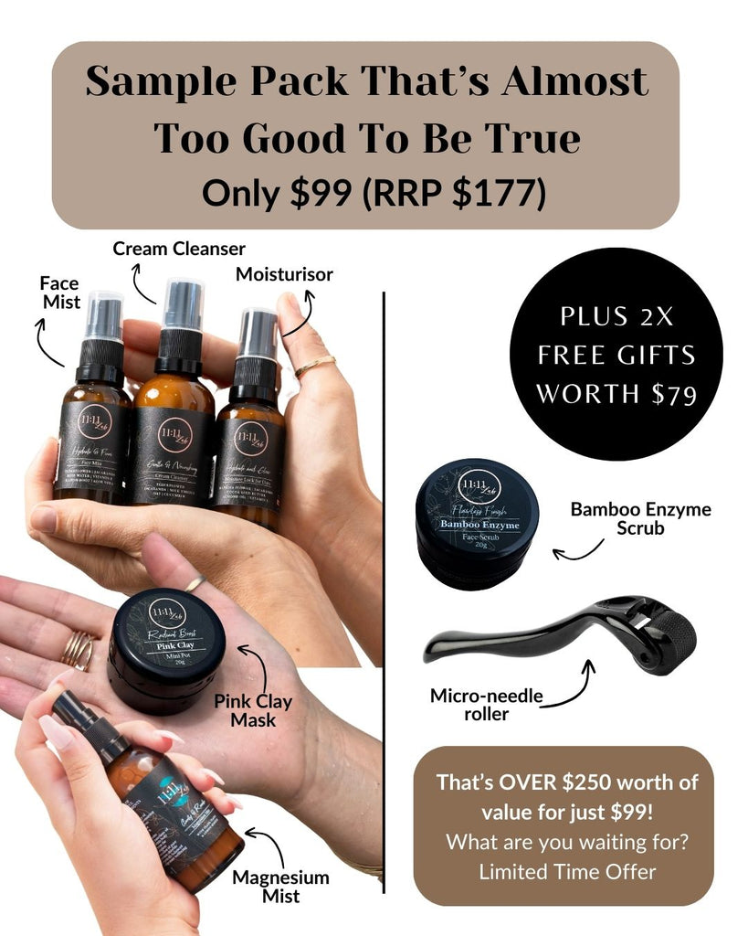 Sample It All Natural Skincare Pack
